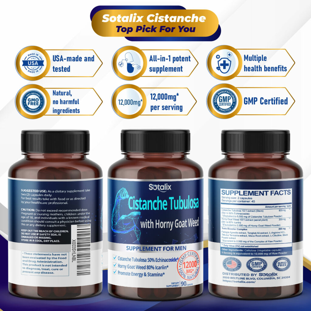 Sotalix Cistanche Tubulosa – Sotalix Supplement